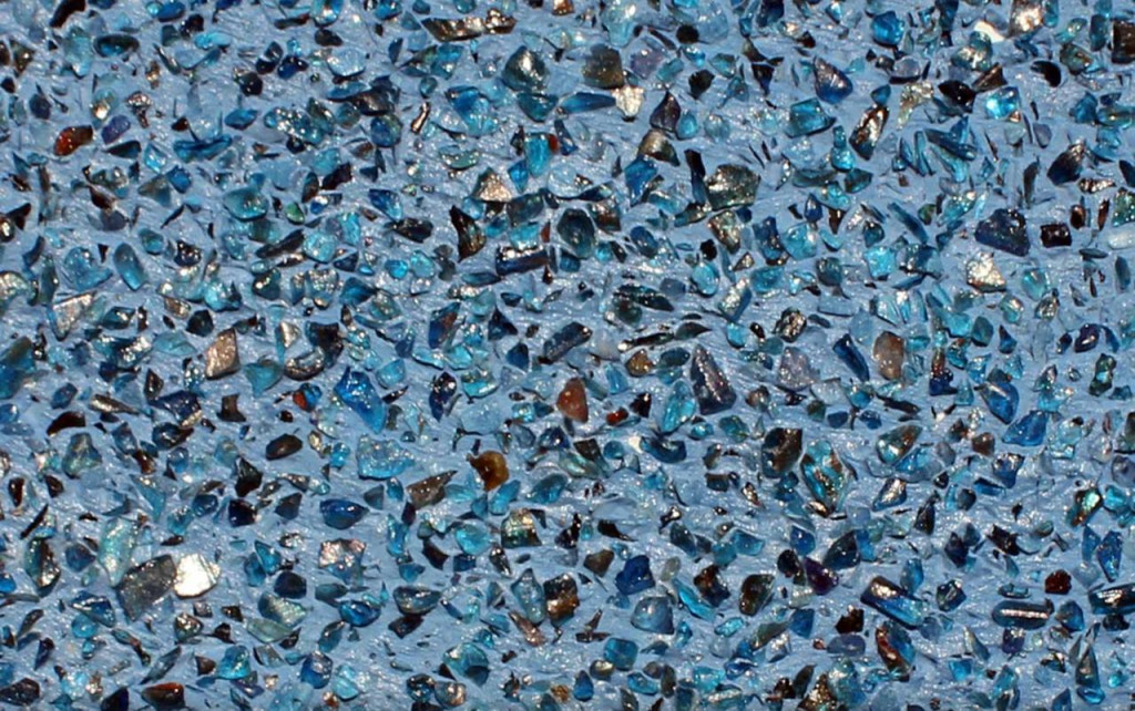Glass aggrigate plaster/texture - Balaji wall texture